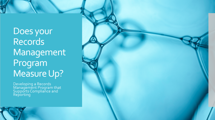 IMCanadaConnect - Does your Records Management Program Measure Up ...